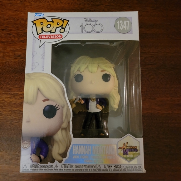 Funko | Toys | Funko Pop Television Disney 0 Hannah Montana 1347 New W ...